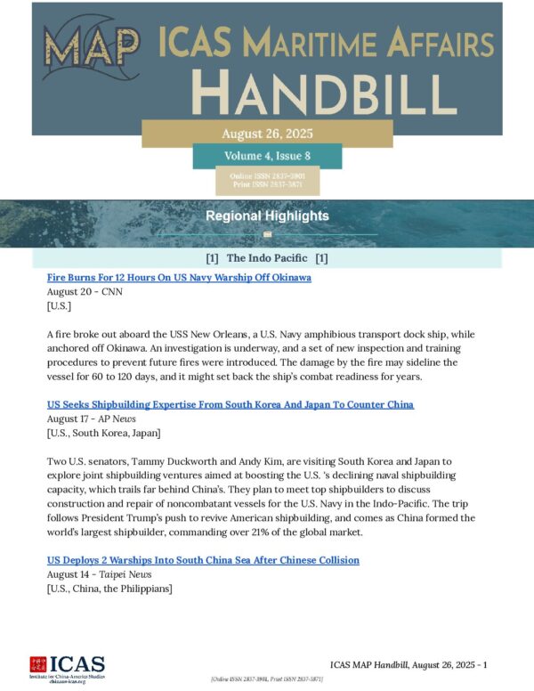 ICAS MAP Handbill, August 26, 2025 (1) - ICAS